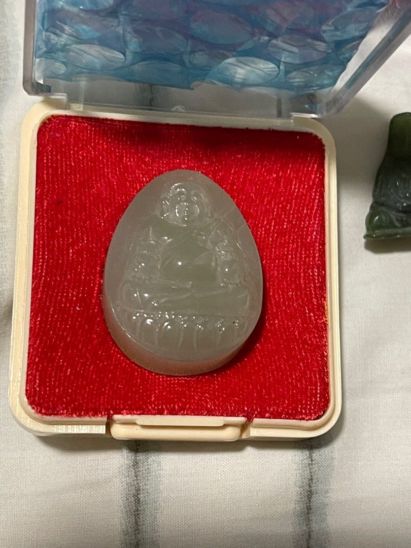 Jade amulet, Hobbies & Toys, Memorabilia & Collectibles, Religious ...