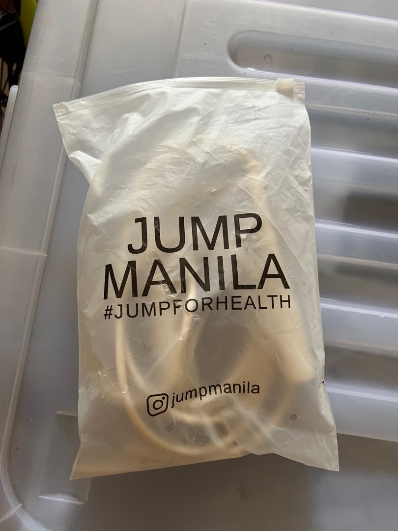 Jump Manila white Jump Rope, Sports Equipment, Exercise & Fitness ...