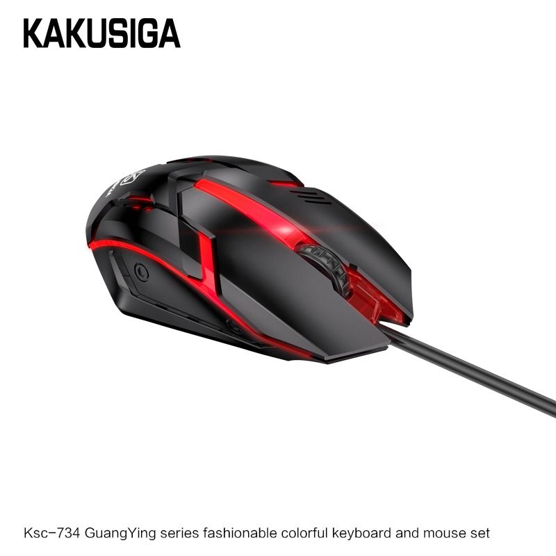 Kakusiga fashion colorful keyboard and mouse set basic mice and ...