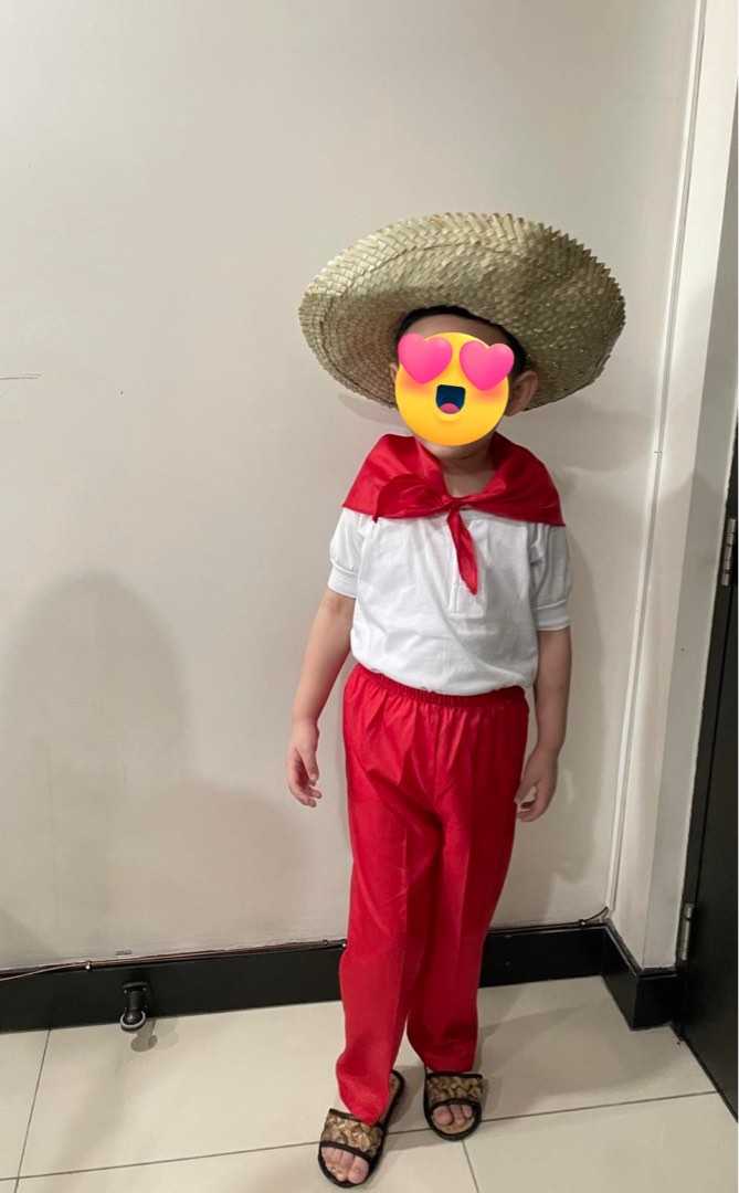 katipunero costume, Babies & Kids, Babies & Kids Fashion on Carousell