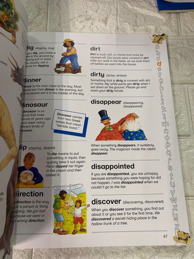 Kingfisher First Dictionary, Hobbies & Toys, Books & Magazines, Children's Books on Carousell