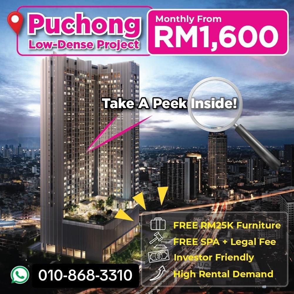 KR7 Residence, Puchong ( RM 1600/MTH!! ), Property, For Sale on Carousell