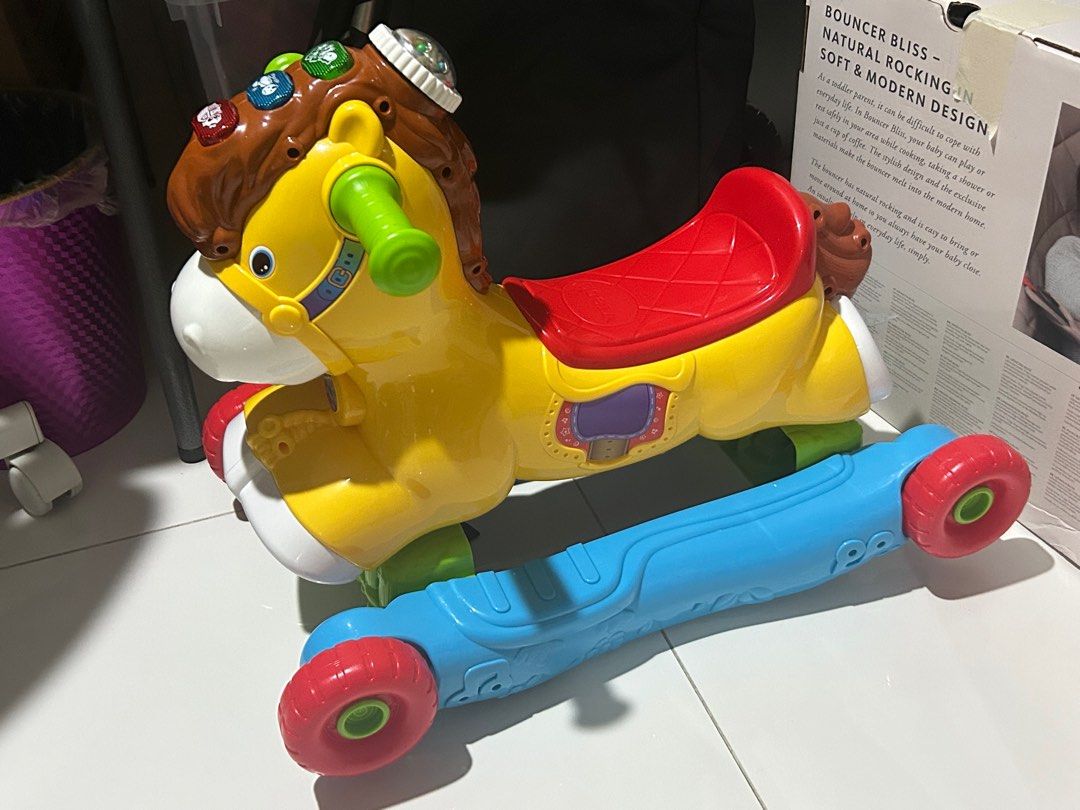 Vtech Rocking Horse, Babies & Kids, Infant Playtime on Carousell