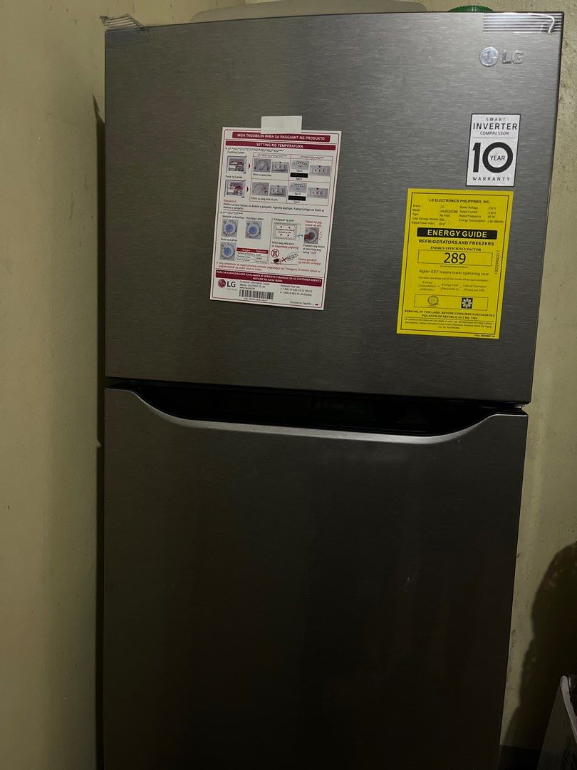 LG GR B222SQBB 8cuft 2 Door, TV & Home Appliances, Kitchen Appliances ...
