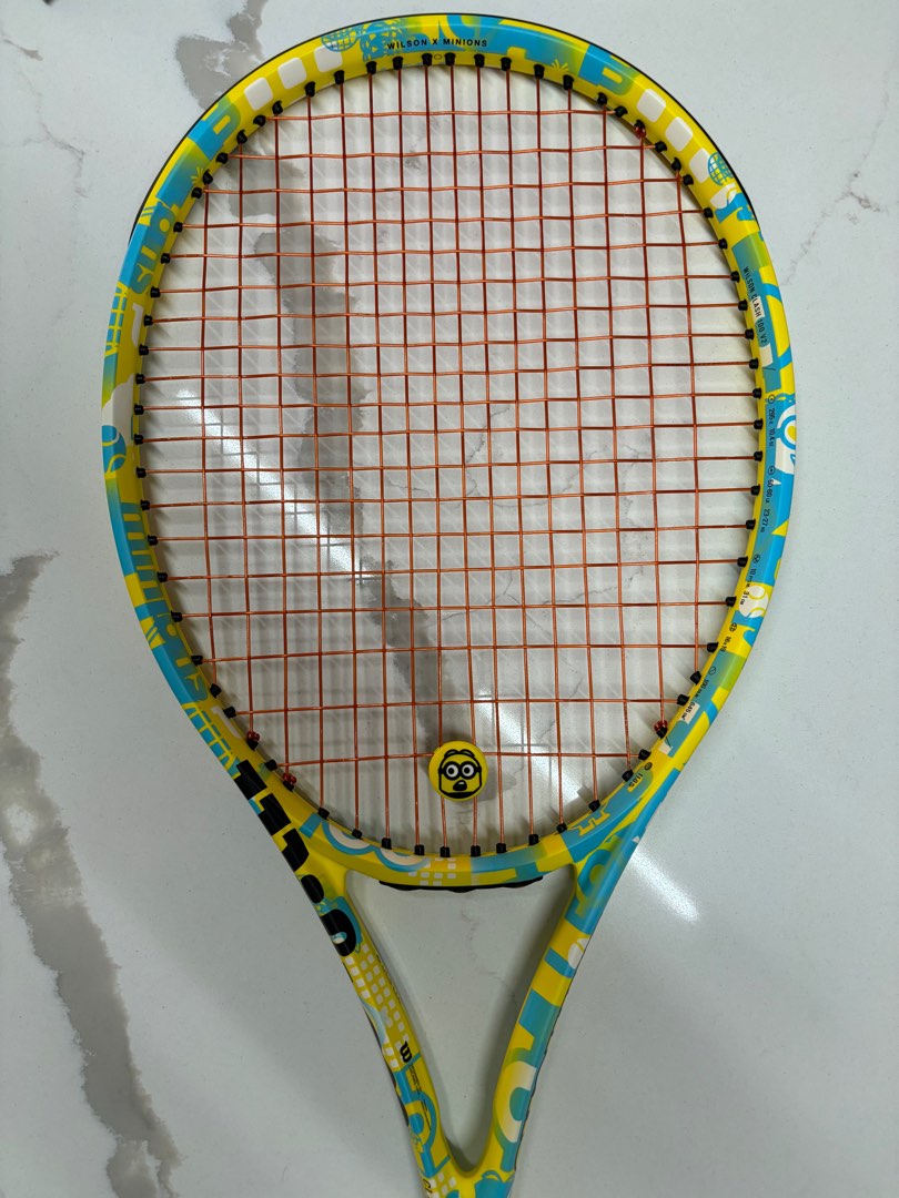 Wilson Clash 100 v2 (Limited Minions Edition), Sports Equipment, Sports ...