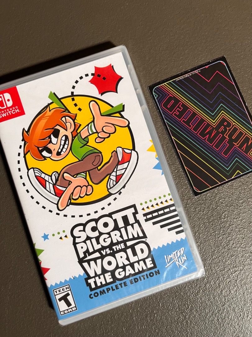 LIMITED RUN - Scott Pilgrim VS The World Complete Edition for Nintendo ...