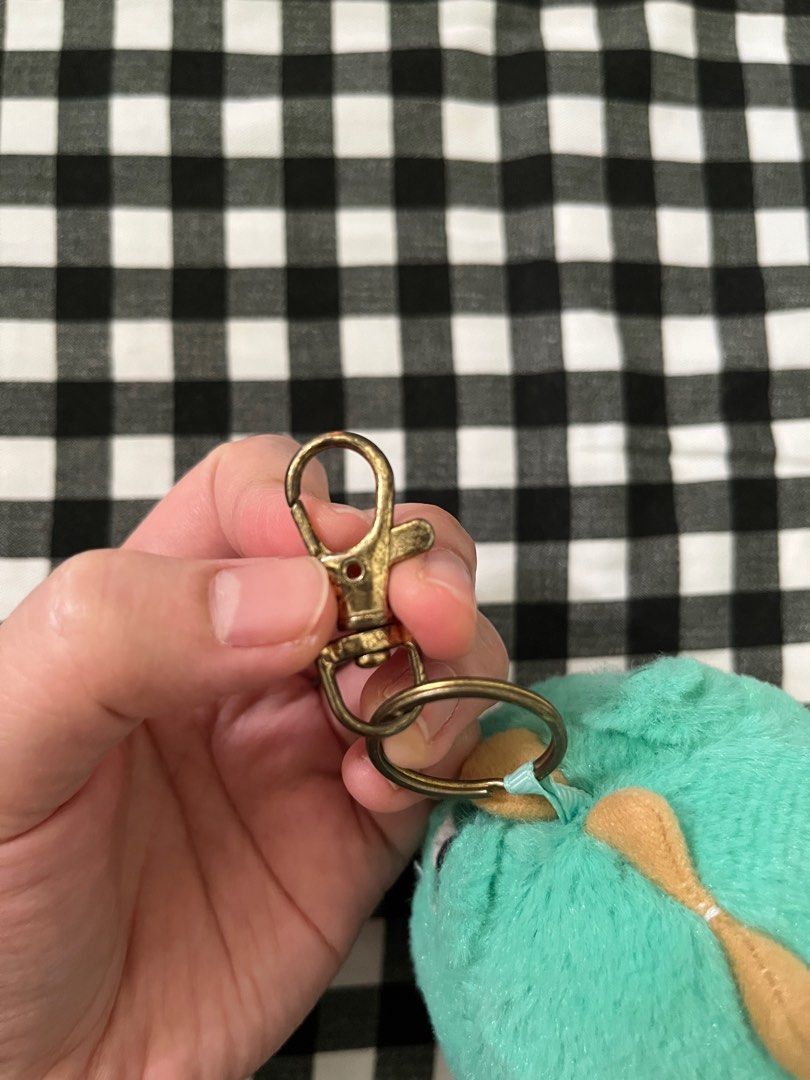 LINE Friends Bear Dinosaur Plush Keychain, Hobbies & Toys, Toys & Games ...