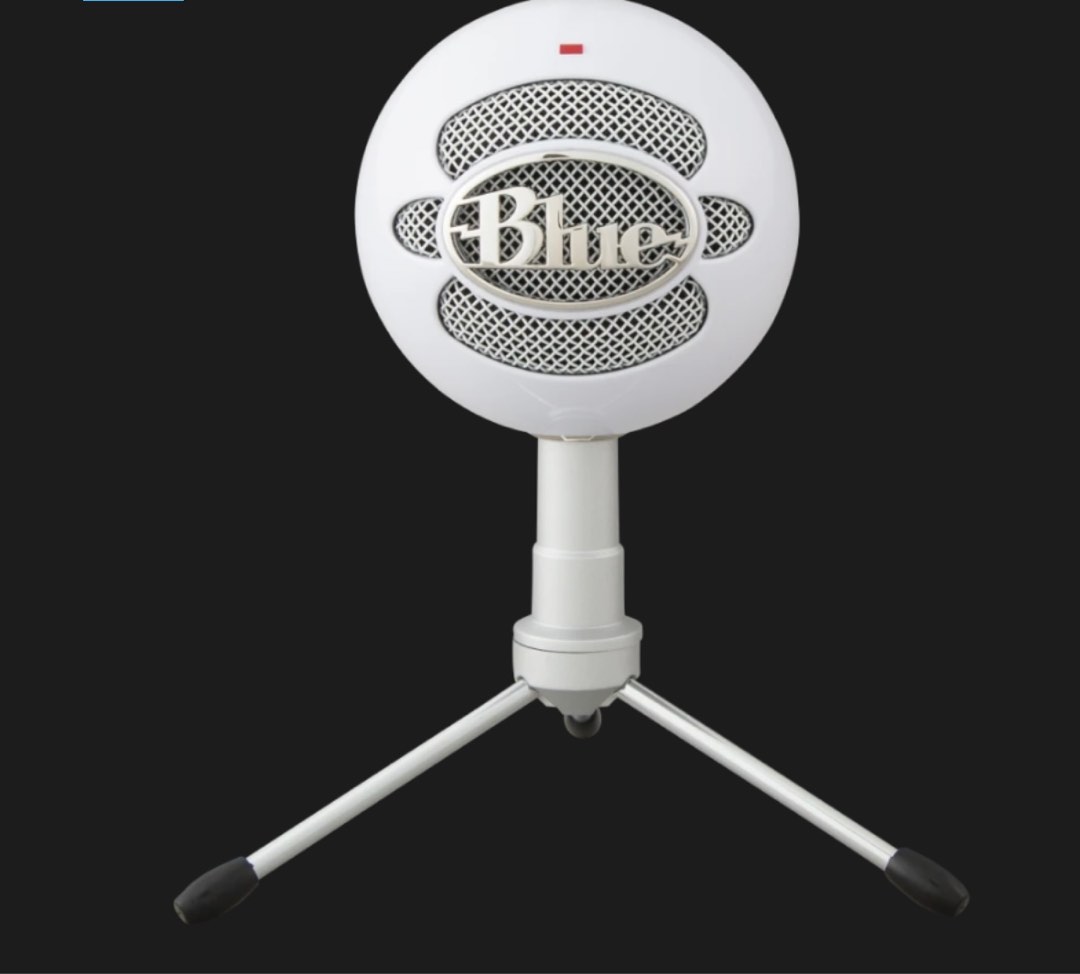 Logitech snowball ice plug and play usb microphone, Audio, Microphones ...