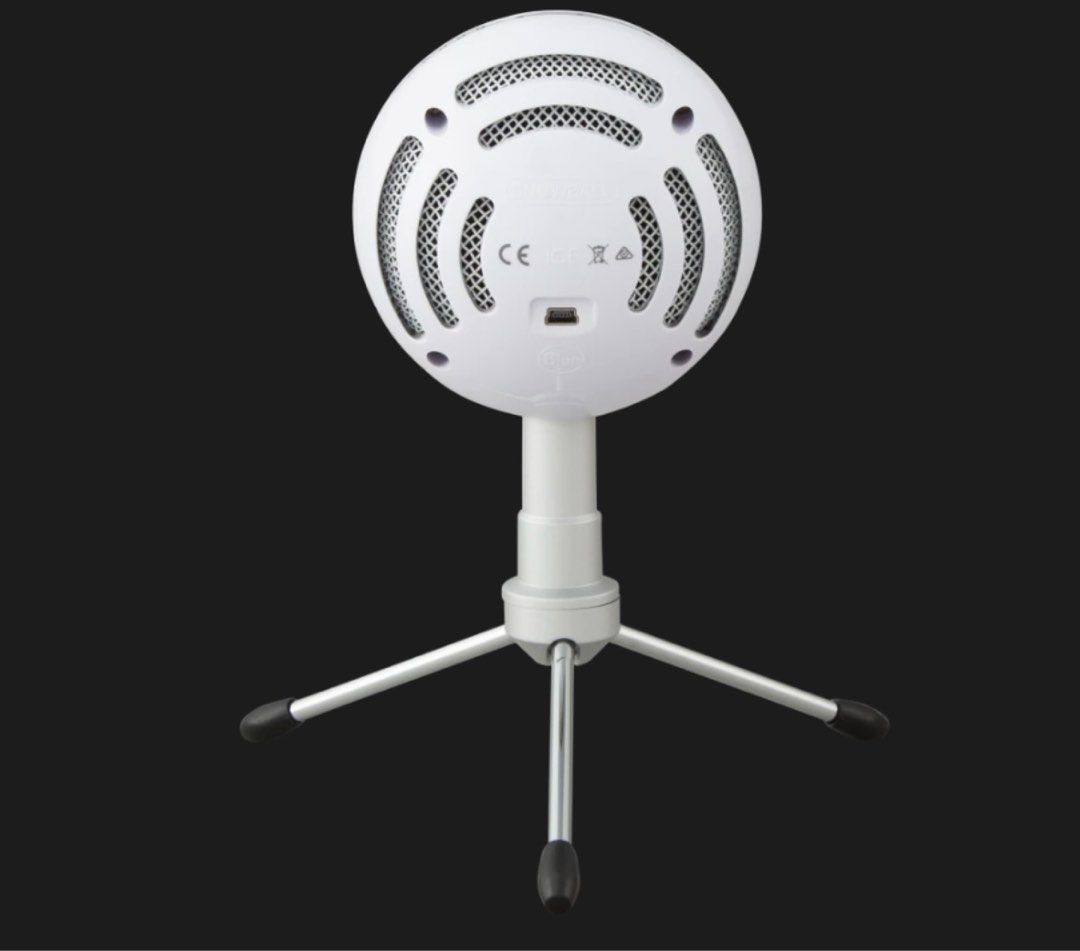 Logitech snowball ice plug and play usb microphone, Audio, Microphones ...