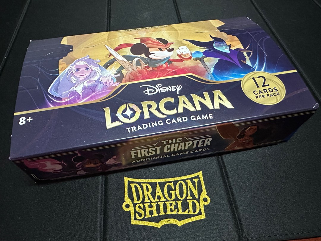 Lorcana First Chapter Booster Box, Hobbies & Toys, Toys & Games on ...