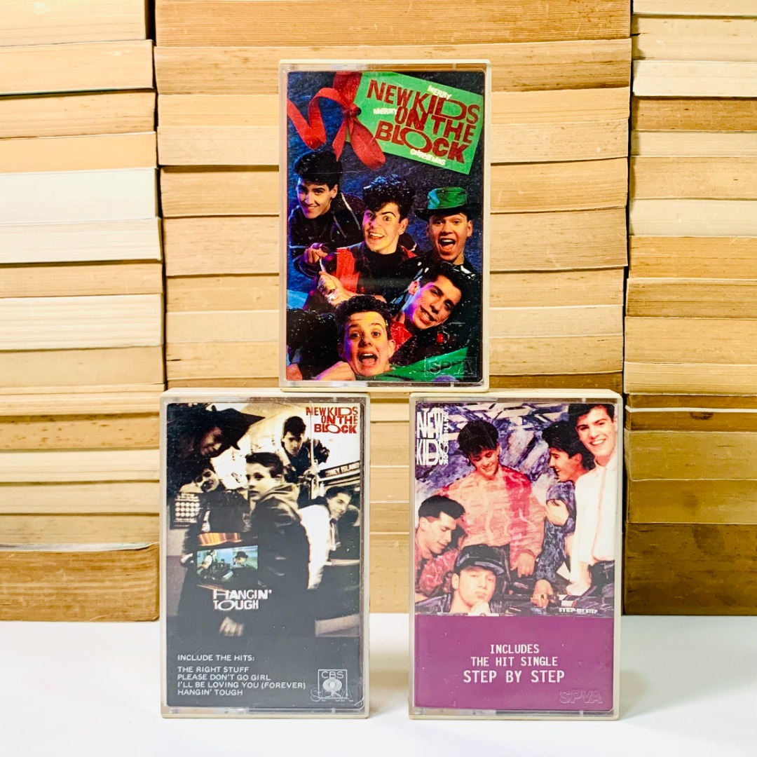 Lot of 3 New Kids On The Block (NKOTB) Cassette Tapes Albums, Hobbies ...