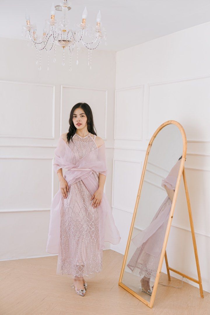 Lubena atelier dress | Nude beige, Barang Mewah, Pakaian di Carousell