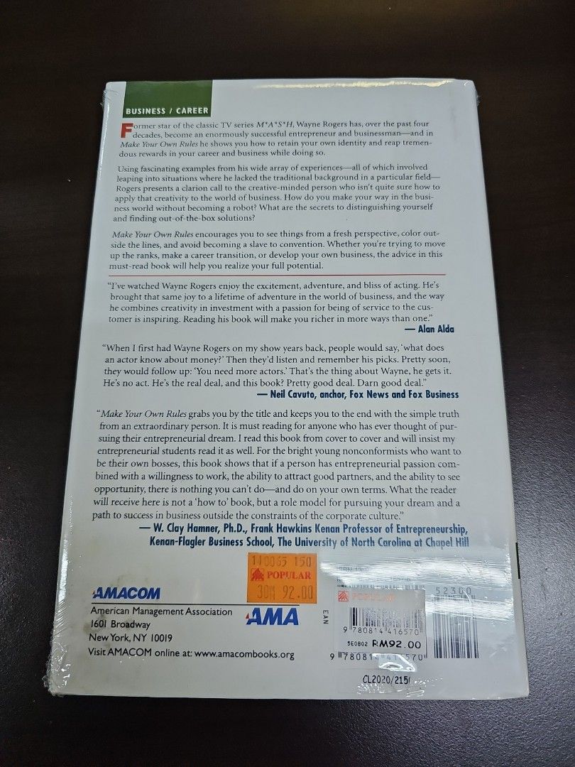 Make Your Own Rules, Hobbies & Toys, Books & Magazines, Storybooks on Carousell