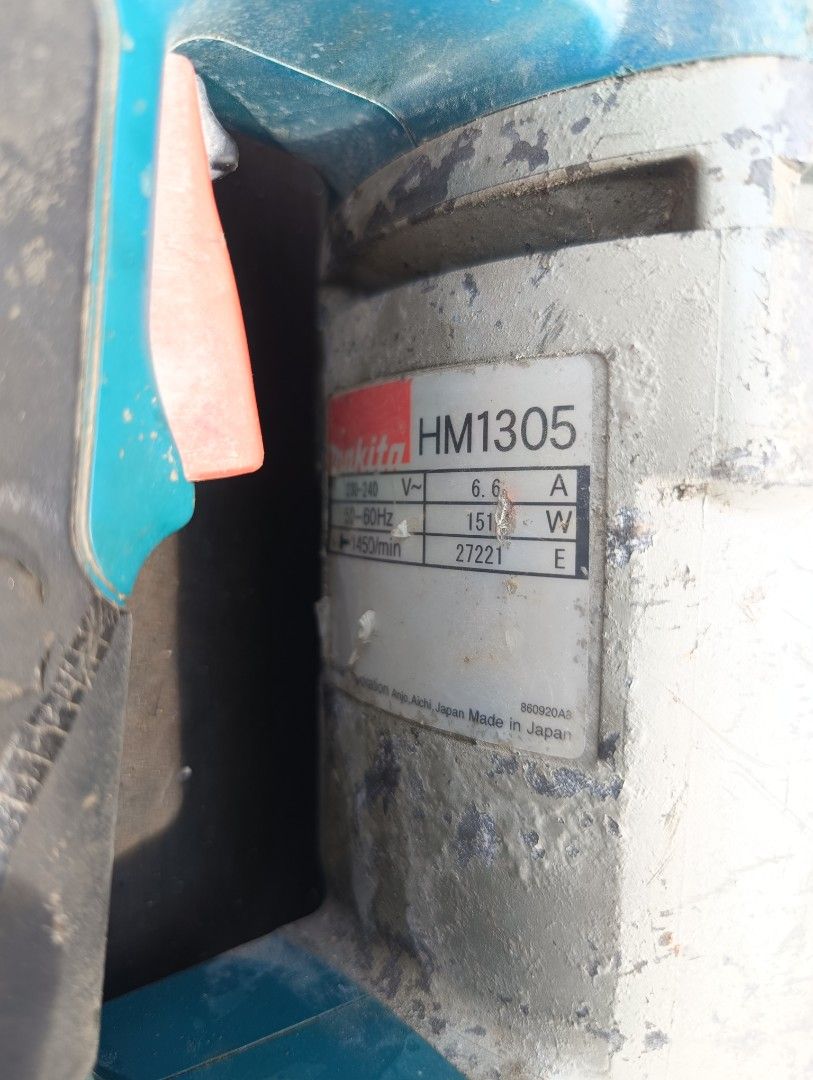 Makita HM1305 Demolition Hammer, Furniture & Home Living, Home ...