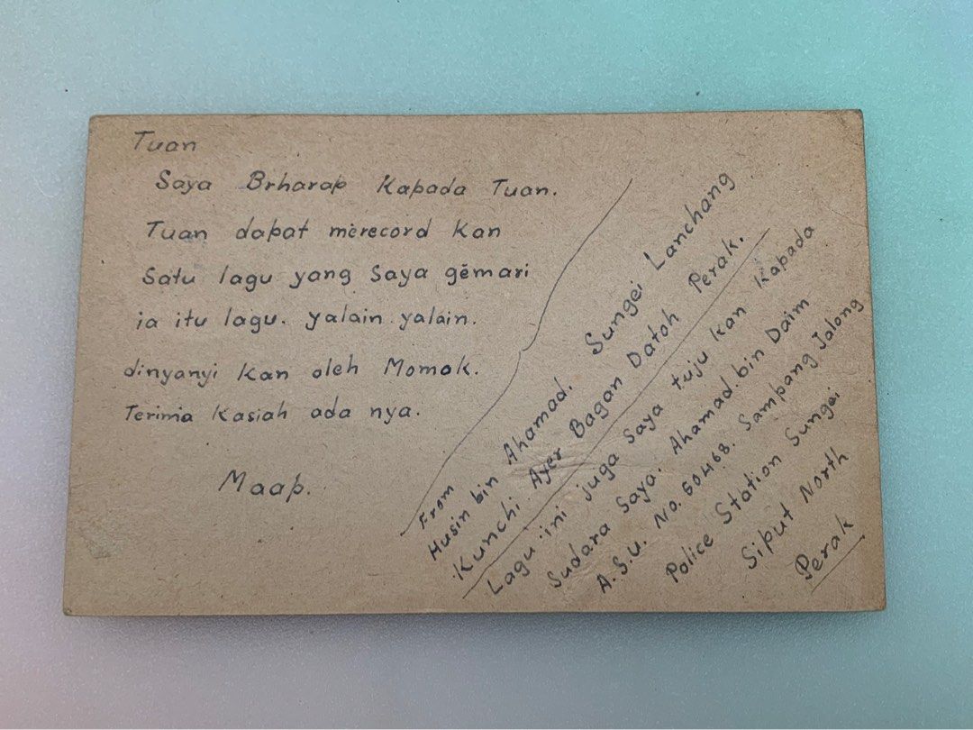 Malaya Song Request TELOK ANSON, Hobbies & Toys, Collectibles ...