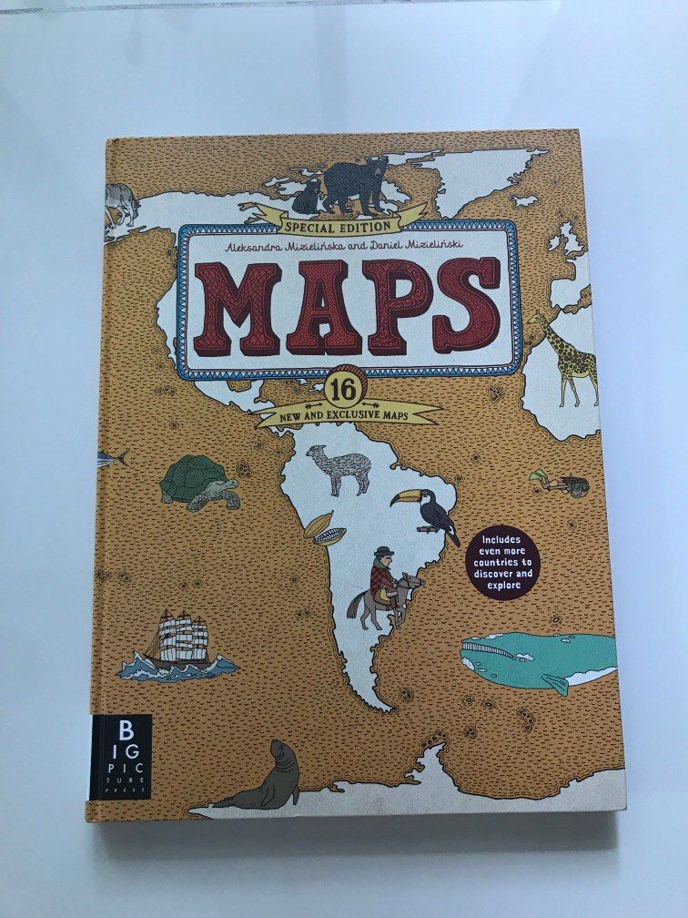 MAPS (Big picture press), Hobbies & Toys, Books & Magazines, Children's Books on Carousell