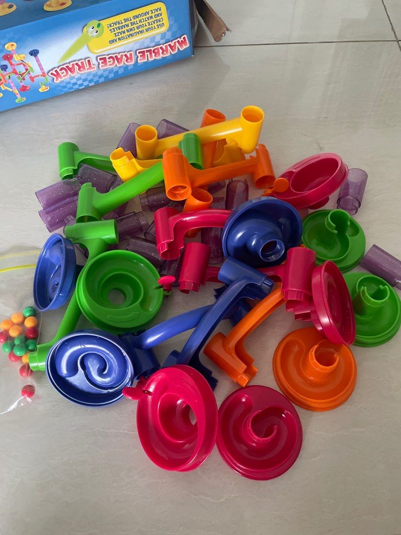 Marble Race Track, Hobbies & Toys, Toys & Games on Carousell