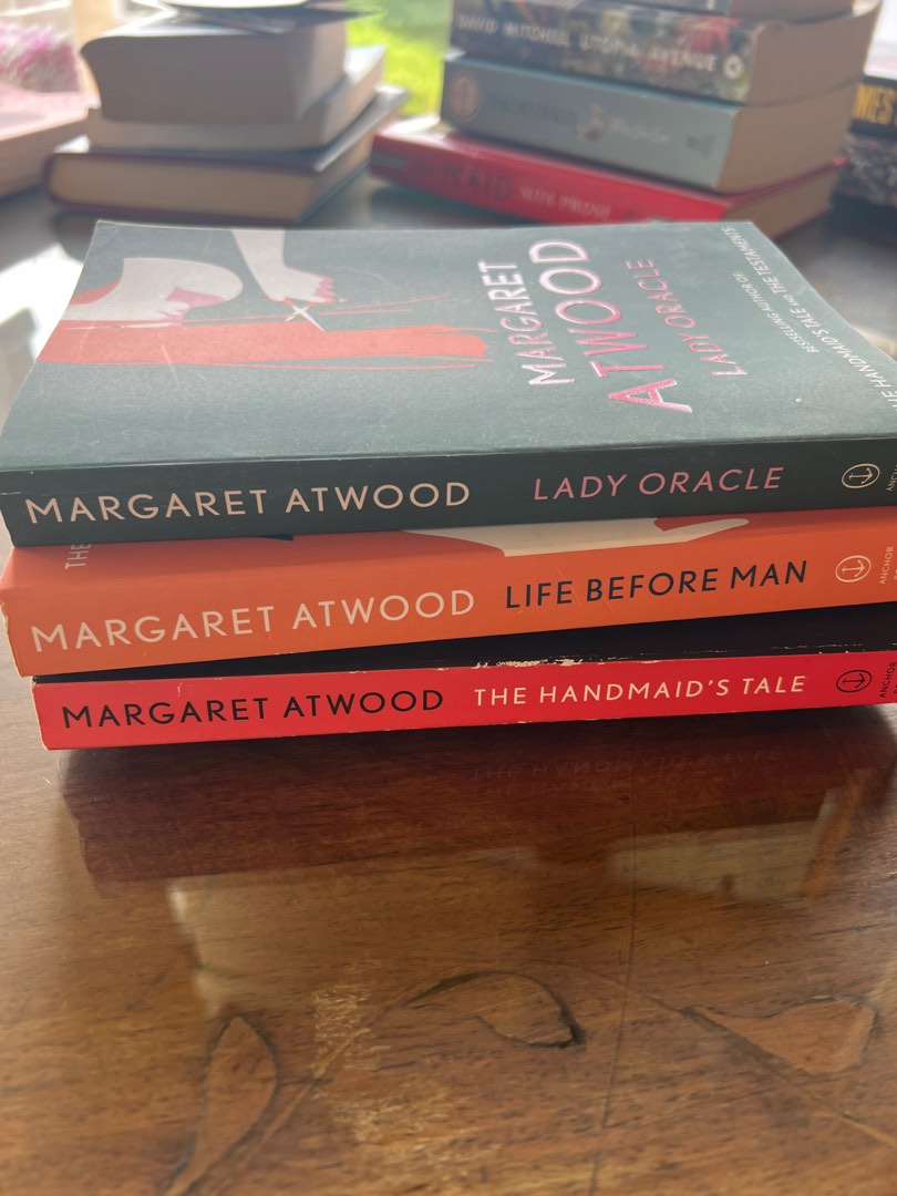 MARGARET ATWOOD 3 BOOK BUNDLE - THE LADY ORACLE, THE HANDMAIDS TALE ...
