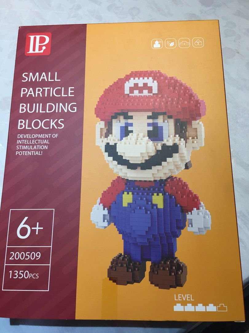 Mario building bricks, Hobbies & Toys, Toys & Games on Carousell