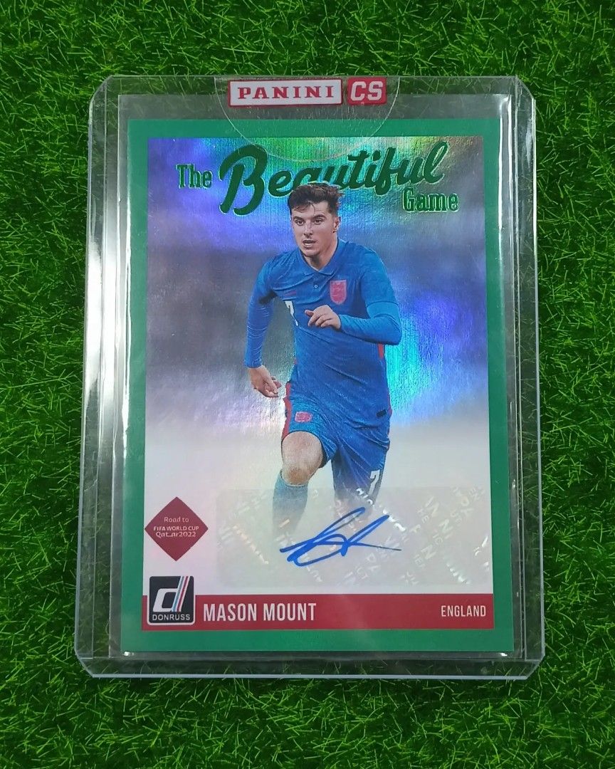 Mason Mount Autograph Card, Hobbies & Toys, Memorabilia & Collectibles ...