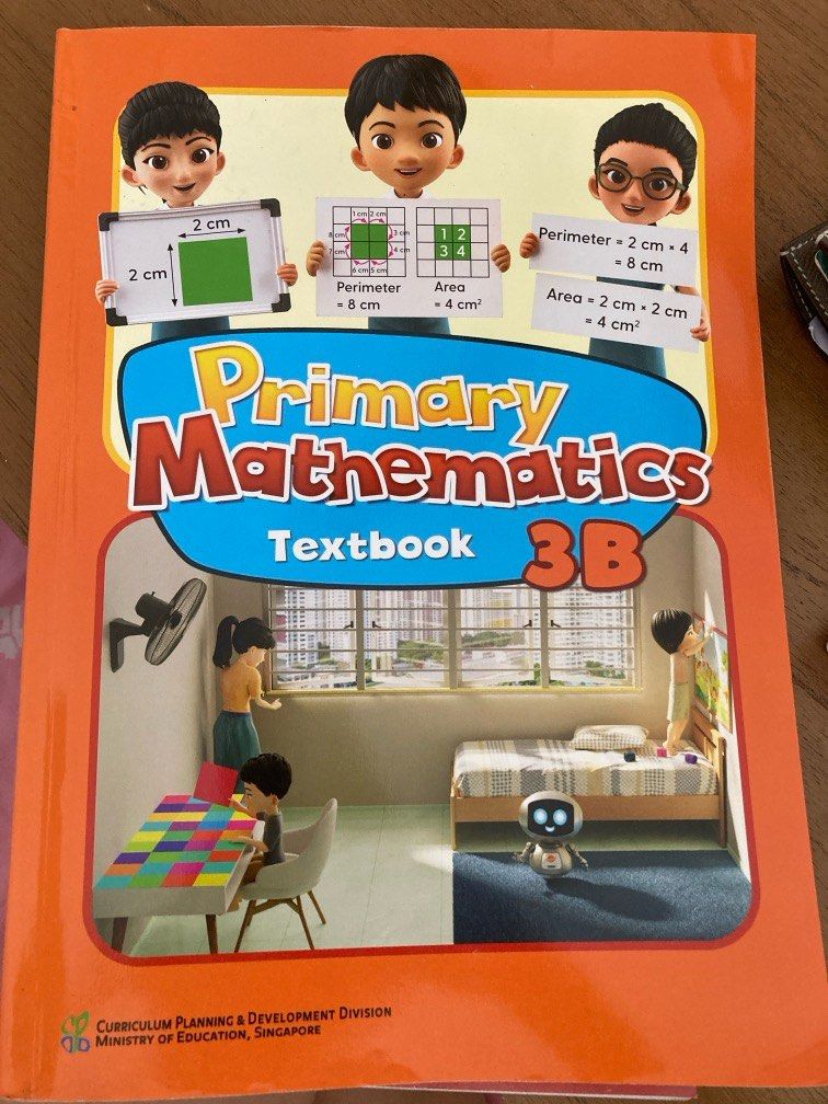 Mathematics Primary 3B textbook, Hobbies & Toys, Books & Magazines ...