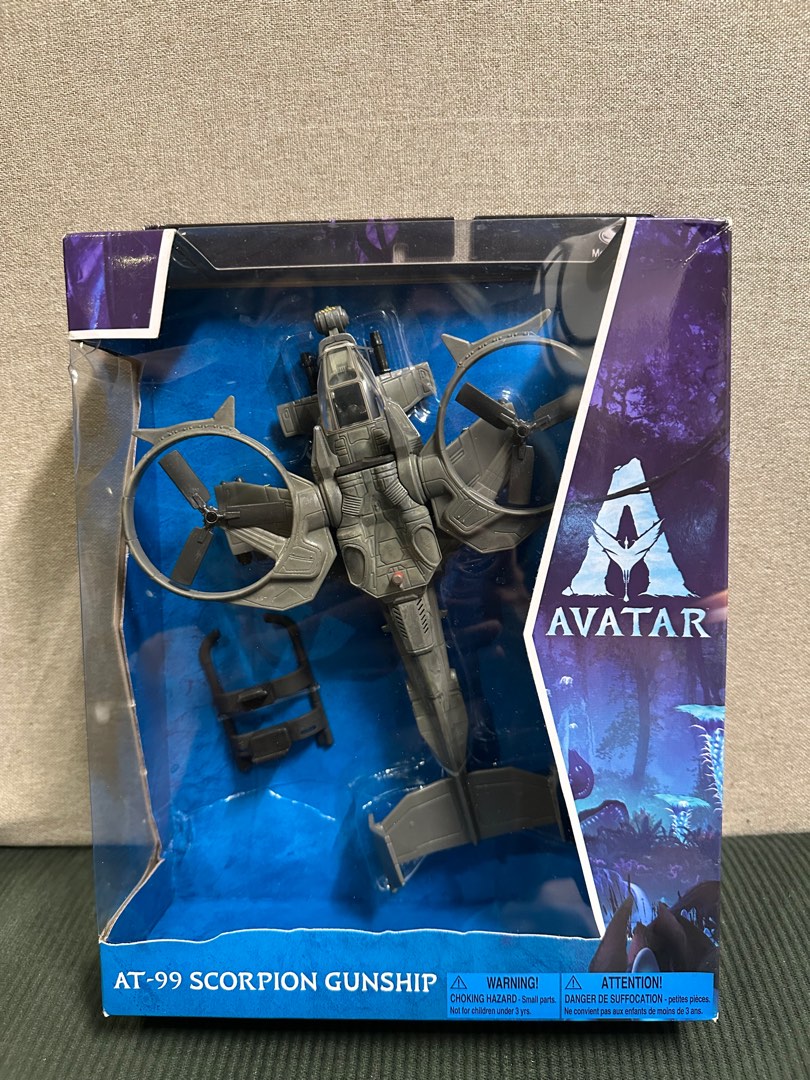 全新McFarlane 阿凡達AVATAR World of Pandora Lrg Dlx Set A1 AT-99 Scorpion Gunship, 興趣及遊戲, 玩具 & 遊戲類 ...