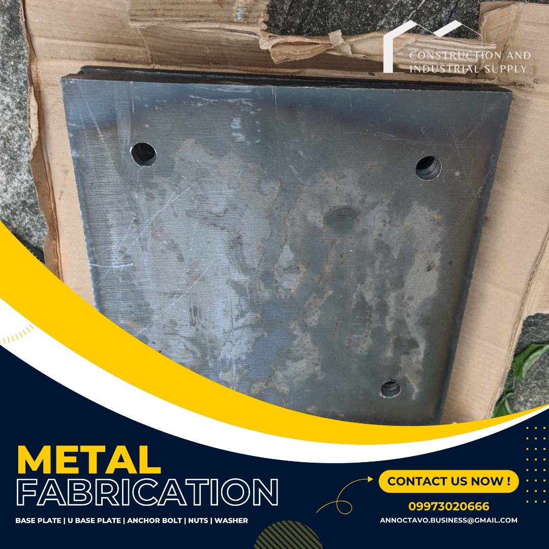 Metal Plate | Base plate | Base Plate Fabricate | Metal base plate ...