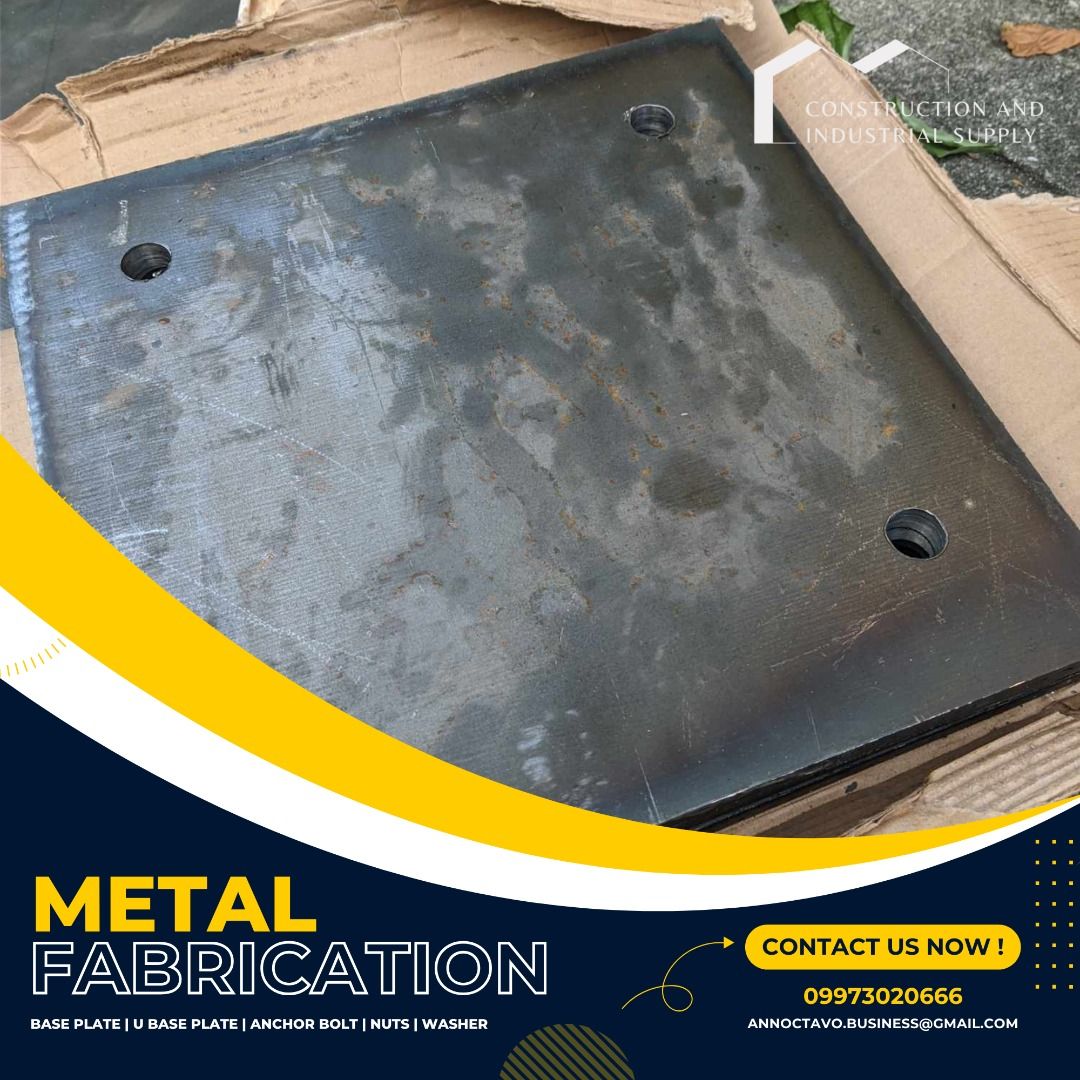 Metal Plate | Base plate | Base Plate Fabricate | Metal base plate ...