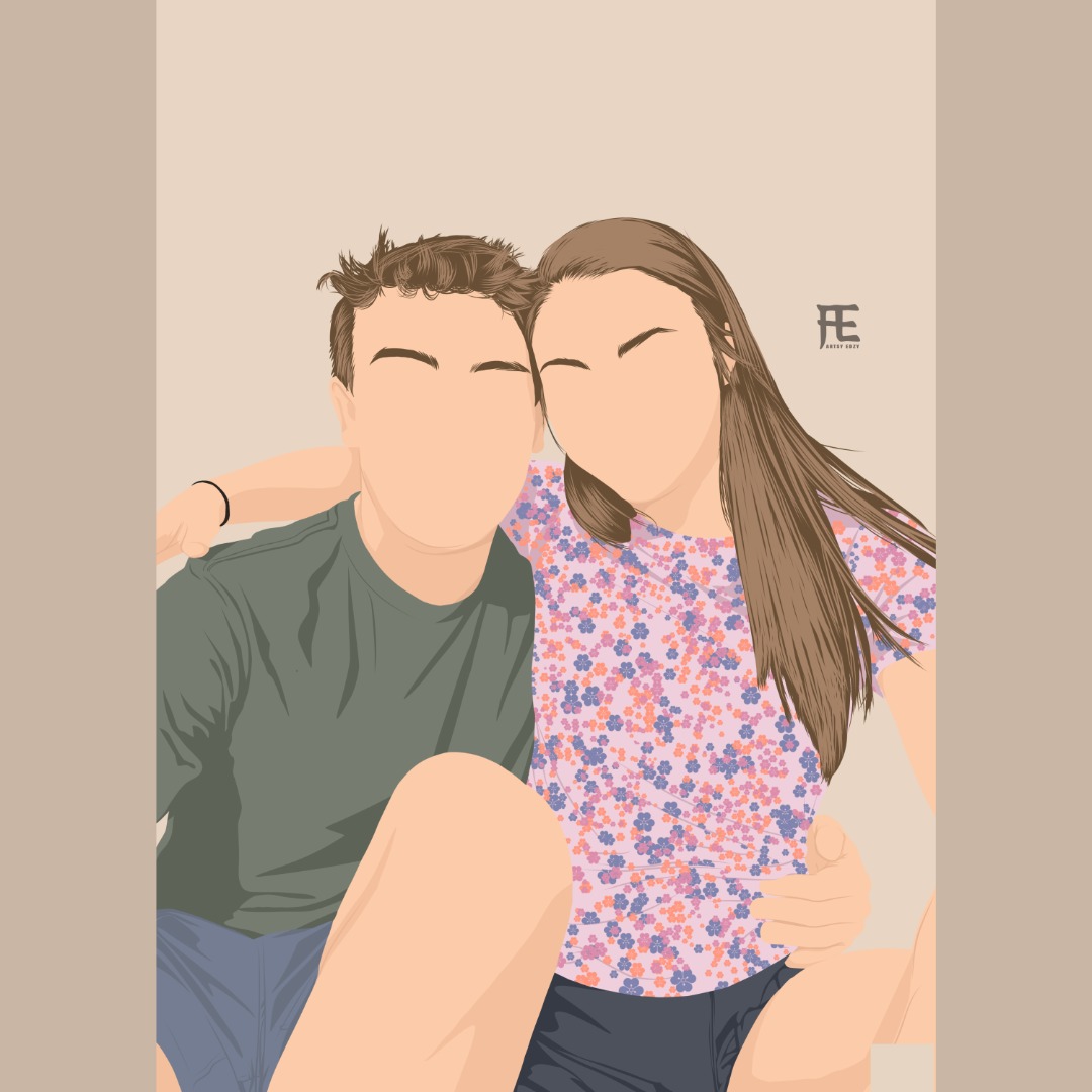 Minimal Faceless Vector Art Illustration (Digital Art), Hobbies & Toys ...