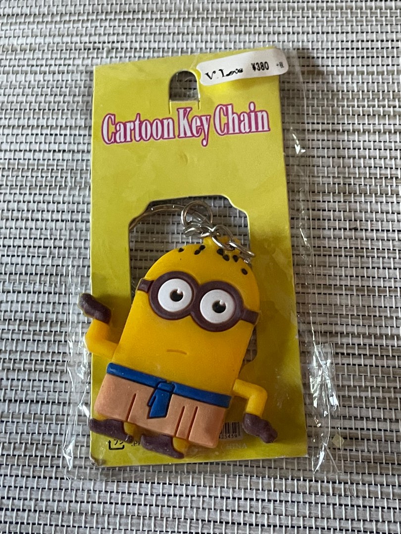 Minions Pvc Keychain Brand new, Hobbies & Toys, Memorabilia ...