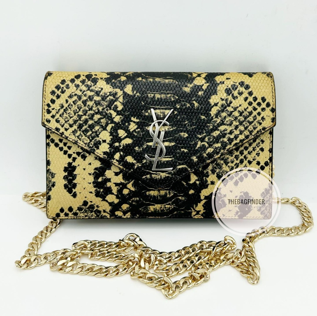 Monogram Snake Embossed WOC, Luxury, Bags & Wallets on Carousell