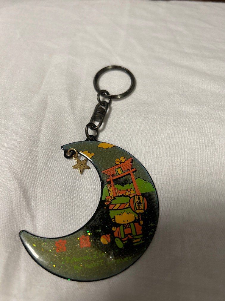 Moon Japanese keychain, Hobbies & Toys, Memorabilia & Collectibles ...