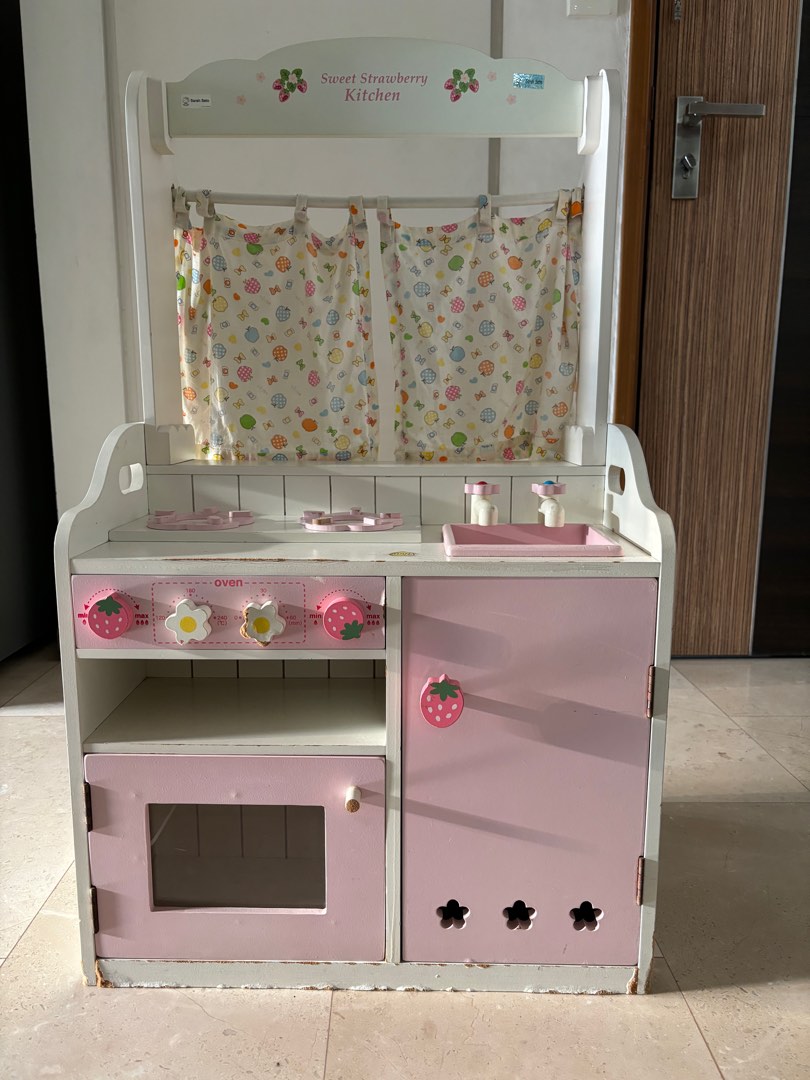 Mother Garden Wooden Pretend Play Kitchen, Babies & Kids, Infant ...