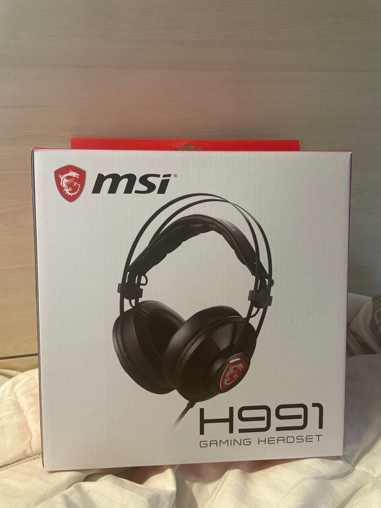 Msi H991 Gaming headset, Audio, Headphones & Headsets on Carousell
