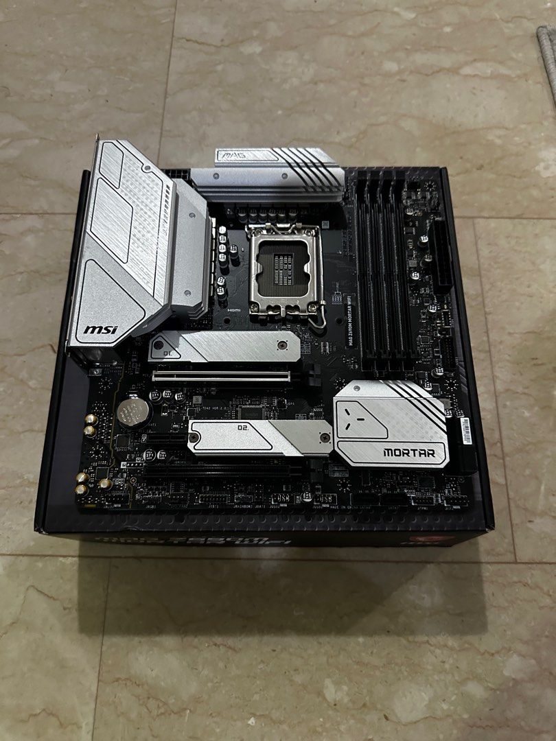 MSI Z690M Mortar DDR5 WiFi 6E Motherboard (14th Gen intel ready ...