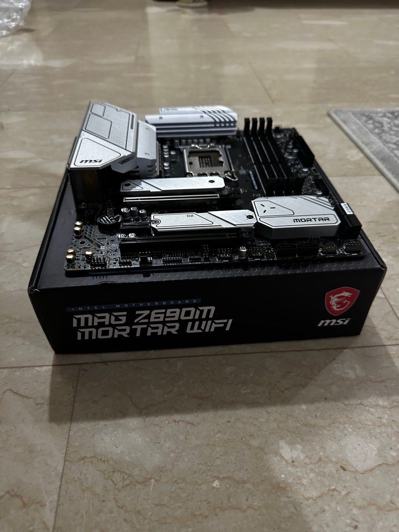 MSI Z690M Mortar DDR5 WiFi 6E Motherboard (14th Gen intel ready ...
