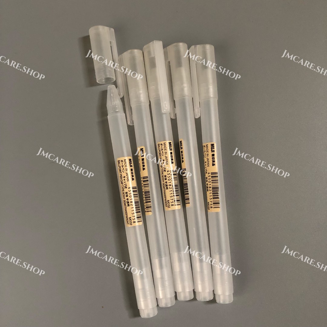 MUJI Ballpoint Pen Body (BODY ONLY, NO INK INSIDE, REFILLS SOLD ...