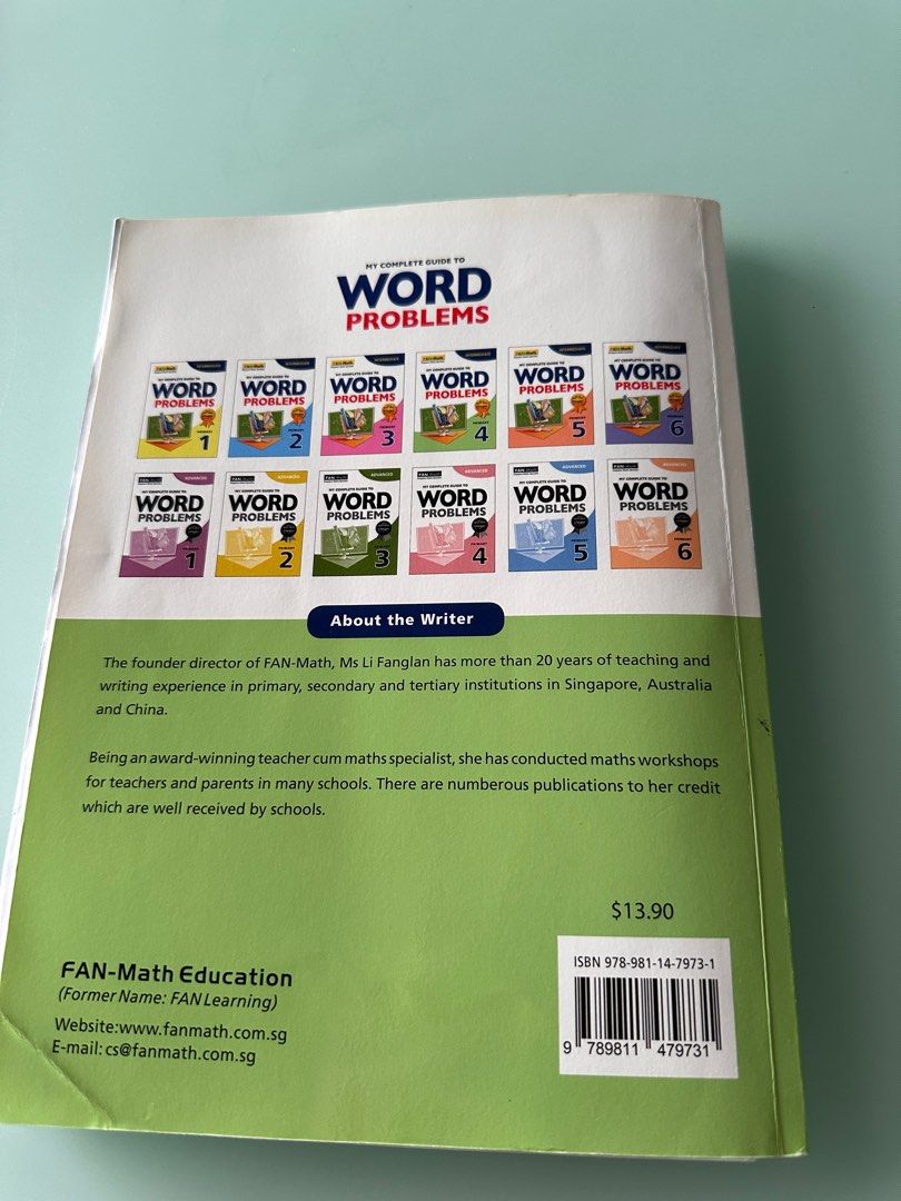 My Complete Guide to Word Problems Primary 4, Hobbies & Toys, Books ...