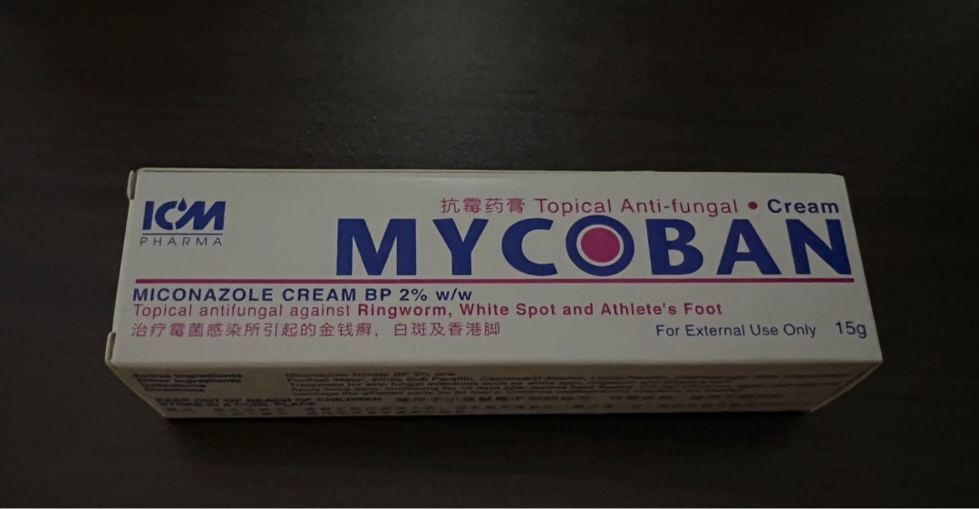 Mycoban (Miconazole 2% Cream), Health & Nutrition, Medical Supplies ...