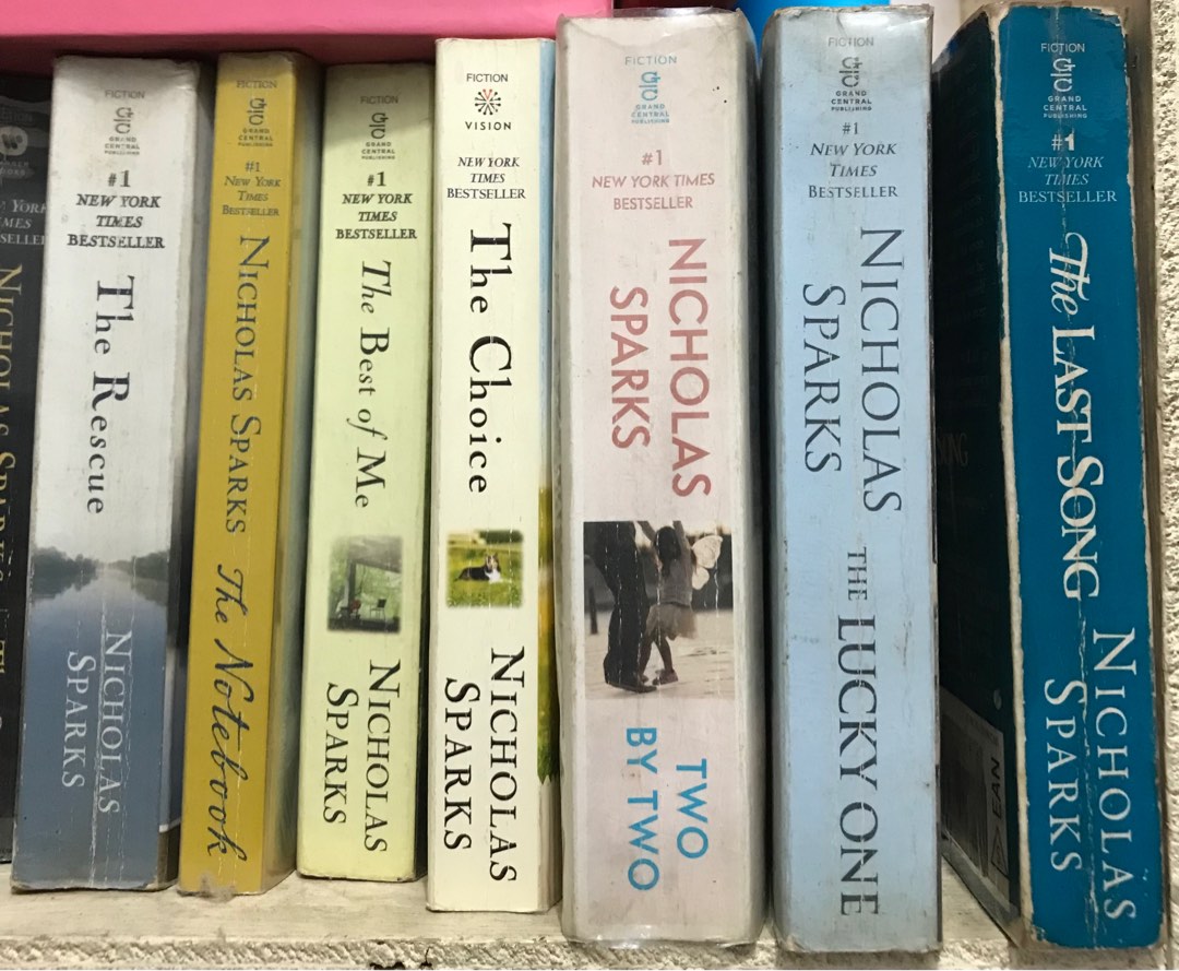 Nicholas Sparks Books Collection, Hobbies & Toys, Books & Magazines ...