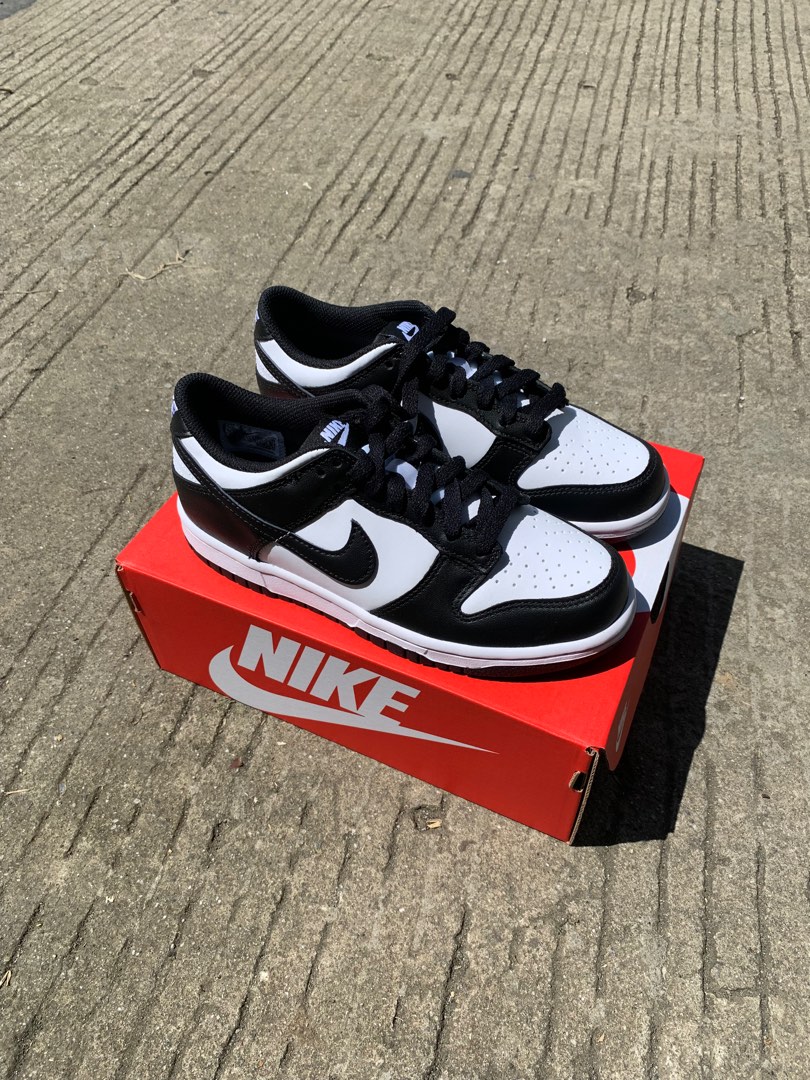 Nike Dunk low ‘Panda’ GS and Womens, Men's Fashion, Footwear, Sneakers ...