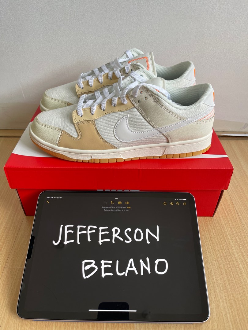 Nike Dunk Low Patchwork, Men's Fashion, Footwear, Sneakers on Carousell