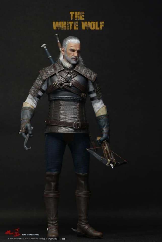 Nine Craftsmen J-001 - 1/6th Scale The White Wolf, Hobbies & Toys, Toys ...