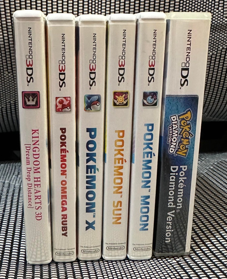 Nintendo DS / 3DS - Pokemon Diamond / X / Ultra Sun & Moon / Omega Ruby ...