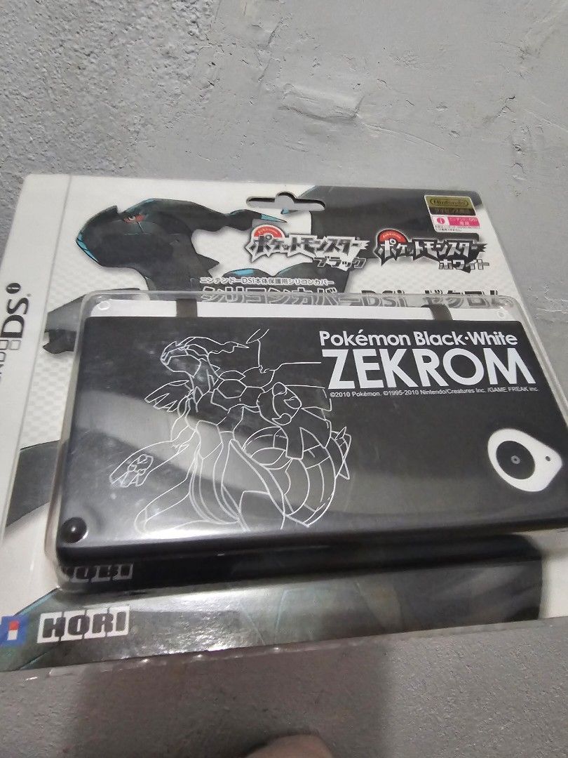 Nintendo DS Pokemon Black-White Zekrom DSi Silicone Cover, Video Gaming ...