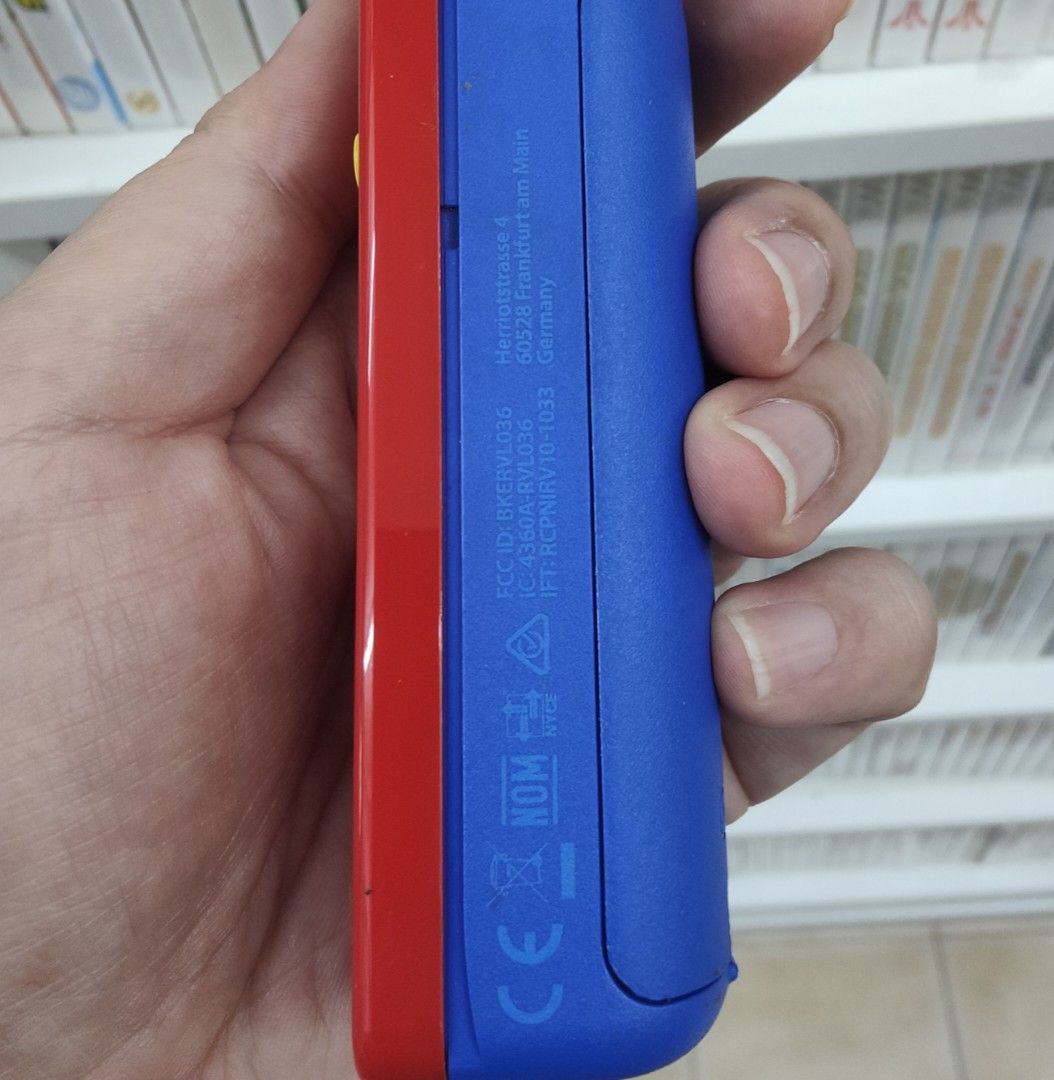 Nintendo Original Wii Remote Motion Plus Mario Limited Edition, Video ...