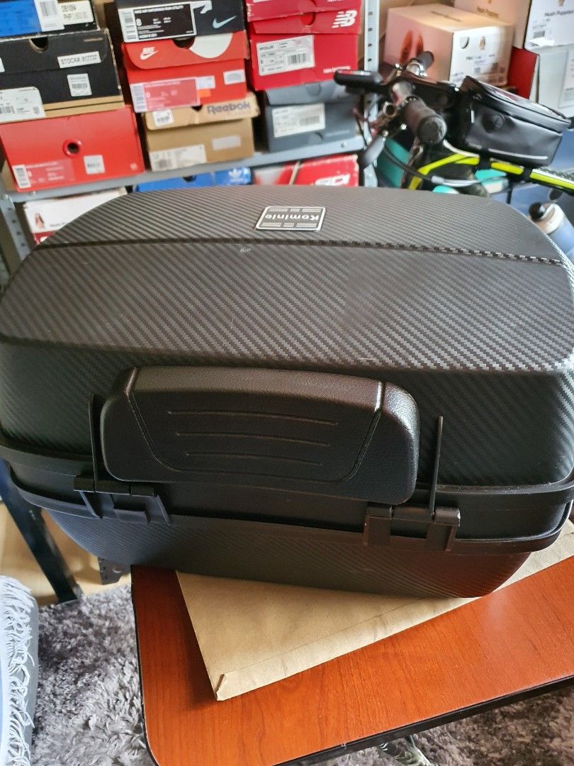 NMAX V2 CAMEL BACK SEAT AND TOP BOX, Motorbikes, Motorbike Parts ...