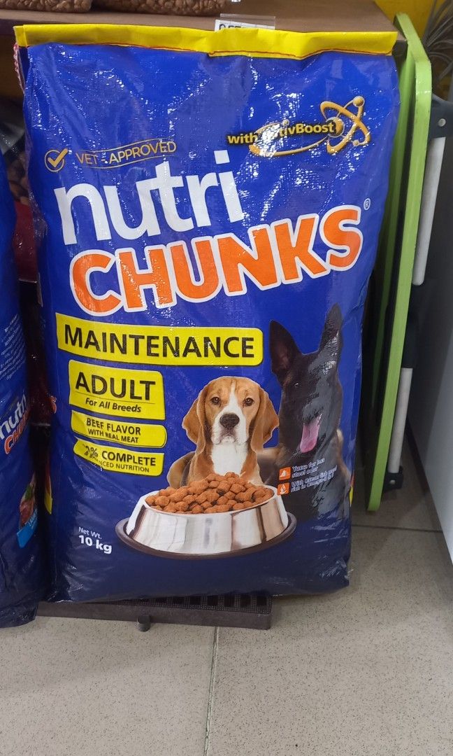Nutrichunks Maintenance Beef, Pet Supplies, Pet Food on Carousell