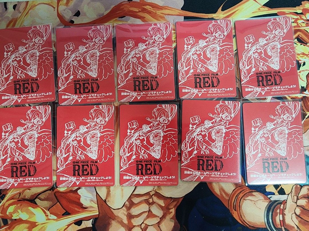 OP01 Red Film Don (out of print, good for UTA deck) One piece TCG op06 ...