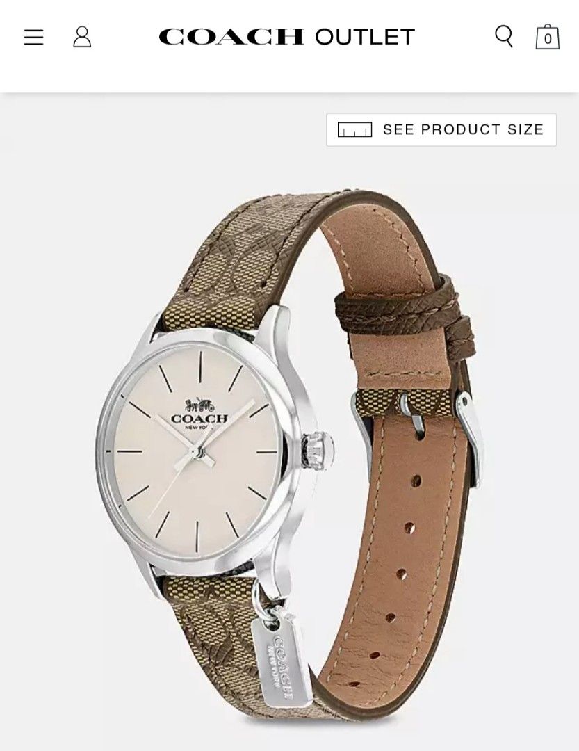 Original Coach Watch, Women's Fashion, Watches & Accessories, Watches ...